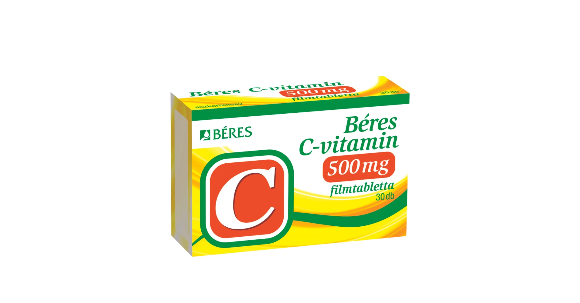 BÉRES C-VITAMIN 500 MG FILMTABLETTA 30X - Agnespatika.hu - webshop ...