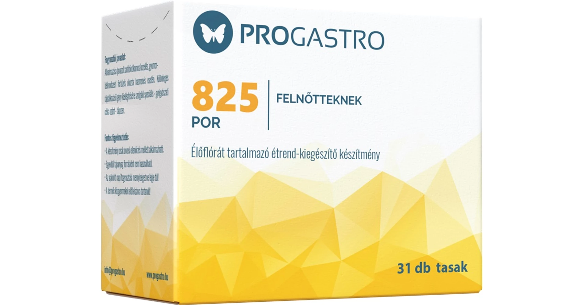 PROGASTRO 825 - étrend-kiegészítő - 31 db tasak - Agnespatika.hu ...