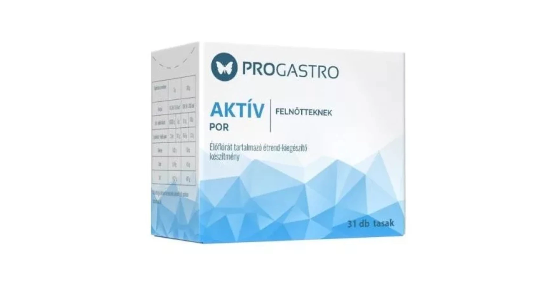 PROGASTRO AKTÍV ÉTRENDKIEGÉSZÍTŐ POR FELNŐTT 31X - Agnespatika.hu ...