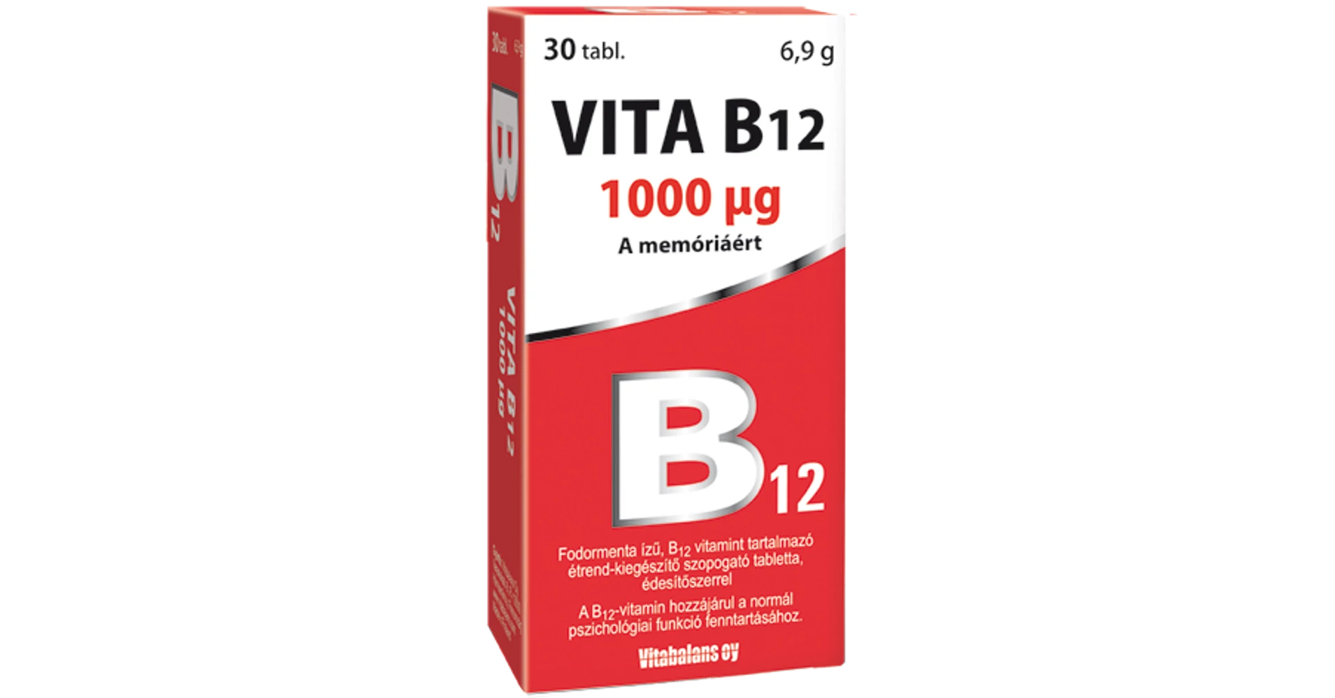 VITABALANS VITA B12 1000MCG TABL. 30X - Agnespatika.hu - webshop ...